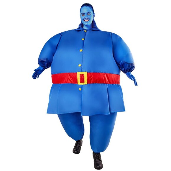 Other | Inflatable Blueberry Costume With Red Belt Yellow Buttons ...